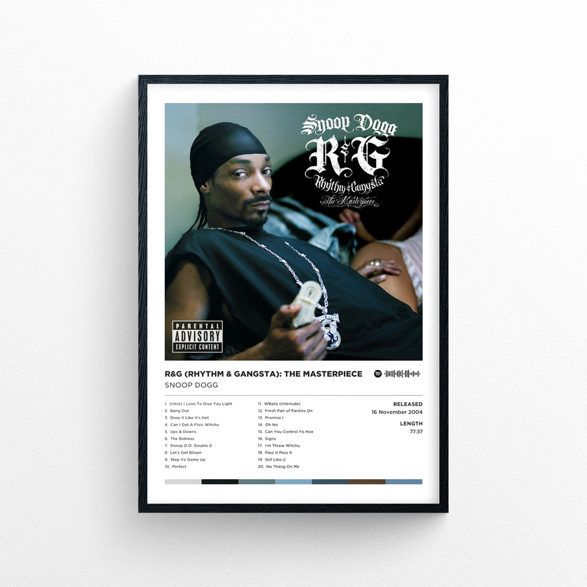 Snoop Dogg - R&G (Rhythm & Gangsta) The Masterpiece – Black Cat Print Club